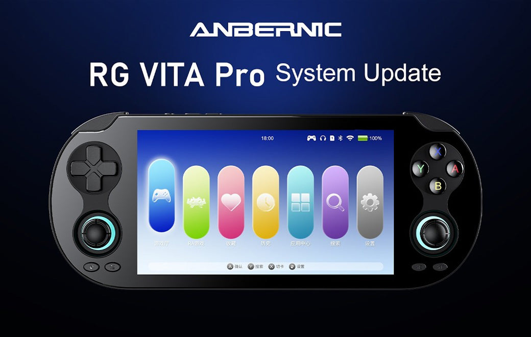 RG VITA Pro Linux V1.0.1: Novos Temas, Configurações por Sistema e ...