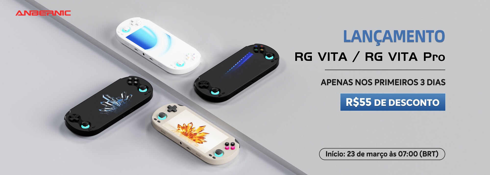 Site oficial da ANBERNIC Brasil | O melhor console de jogos retrô